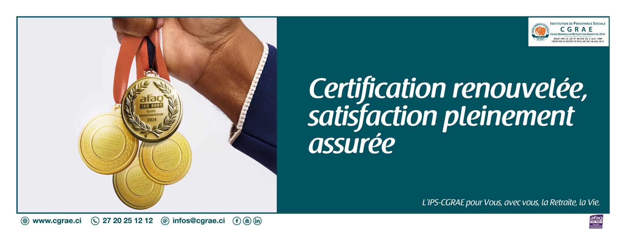 IPS-CGRAE – Pour Vous, avec Vous, la Retraite, la Vie