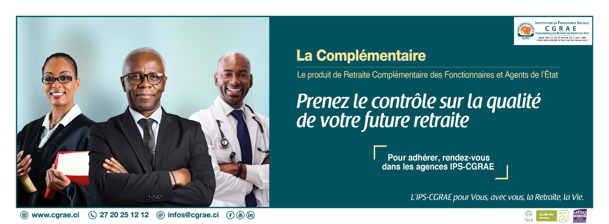 IPS-CGRAE – Pour Vous, avec Vous, la Retraite, la Vie